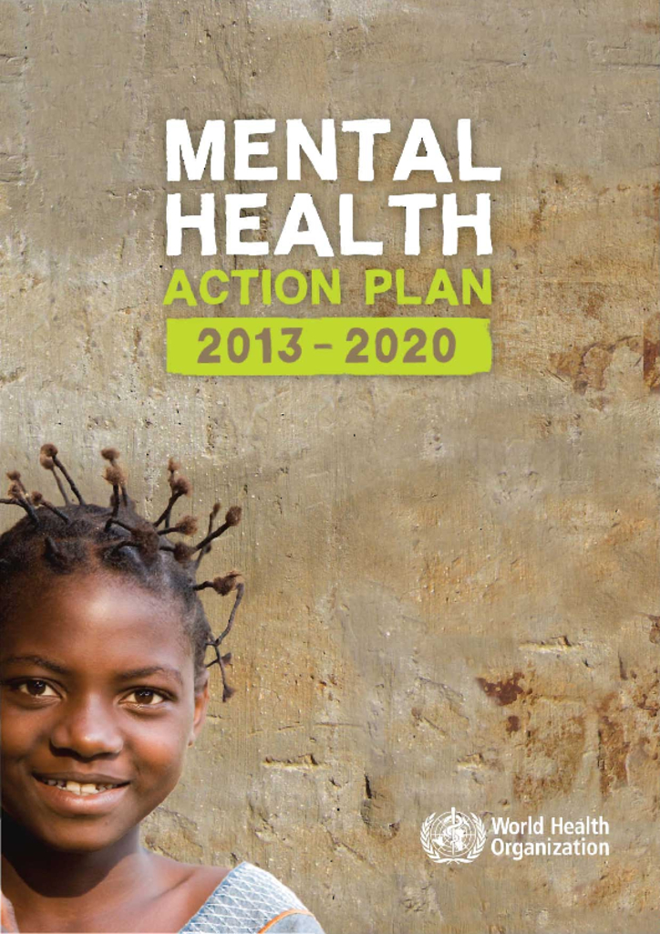 Mental health action plan 2013-2020 | MOH Knowledge Management Portal